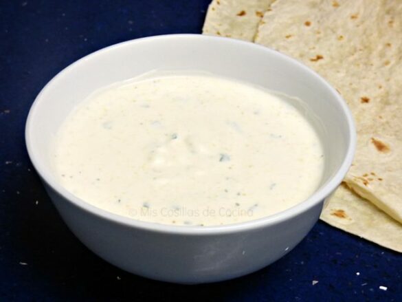 Salsa de yogur para kebabs - Mis Cosillas de Cocina