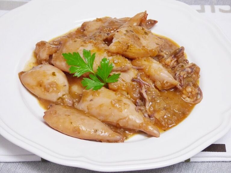 Chipirones en salsa, receta fácil - Mis cosillas de Cocina