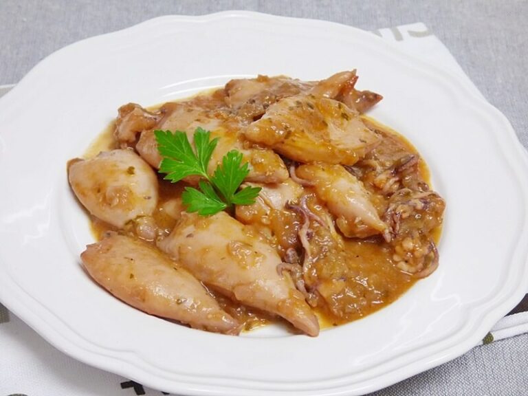 Chipirones en salsa, receta fácil - Mis cosillas de Cocina
