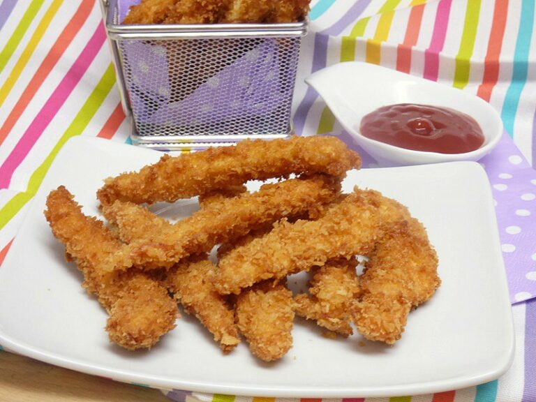 Fingers de pollo crujientes - Mis Cosillas de Cocina