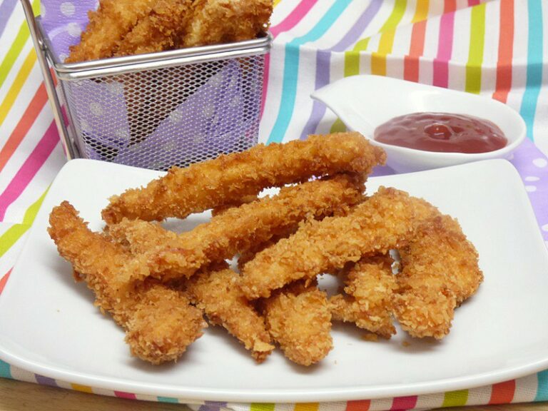 Fingers de pollo crujientes - Mis cosillas de Cocina